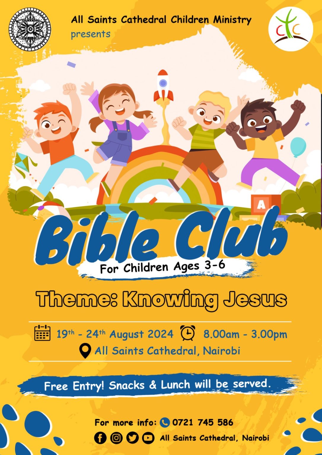 BIBLE CLUB – All Saints' Cathedral