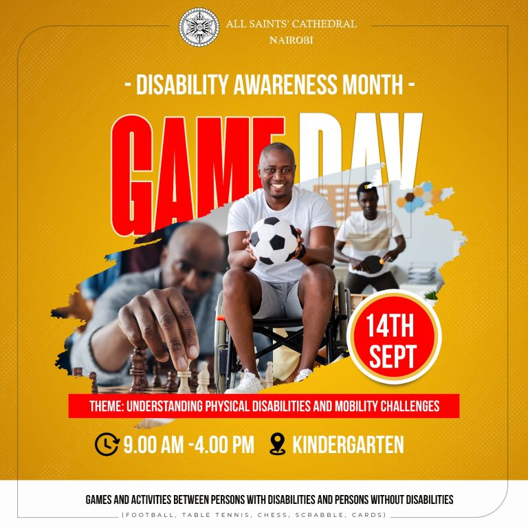 DISABILITY AWARENESS MONTH – GAME DAY – All Saints' Cathedral